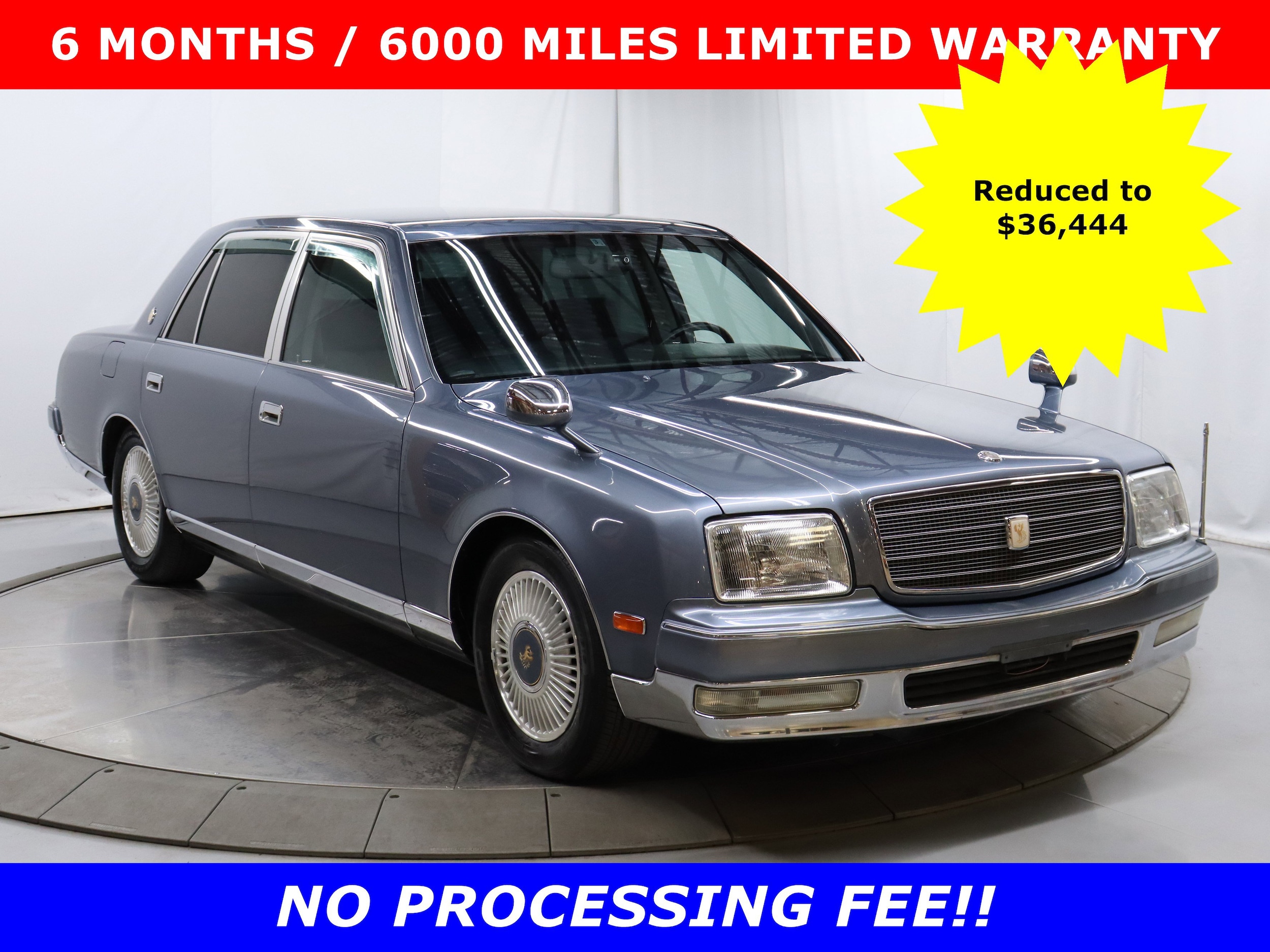 Used 1997 Toyota Century For Sale at Duncan Imports and Classic Cars ...