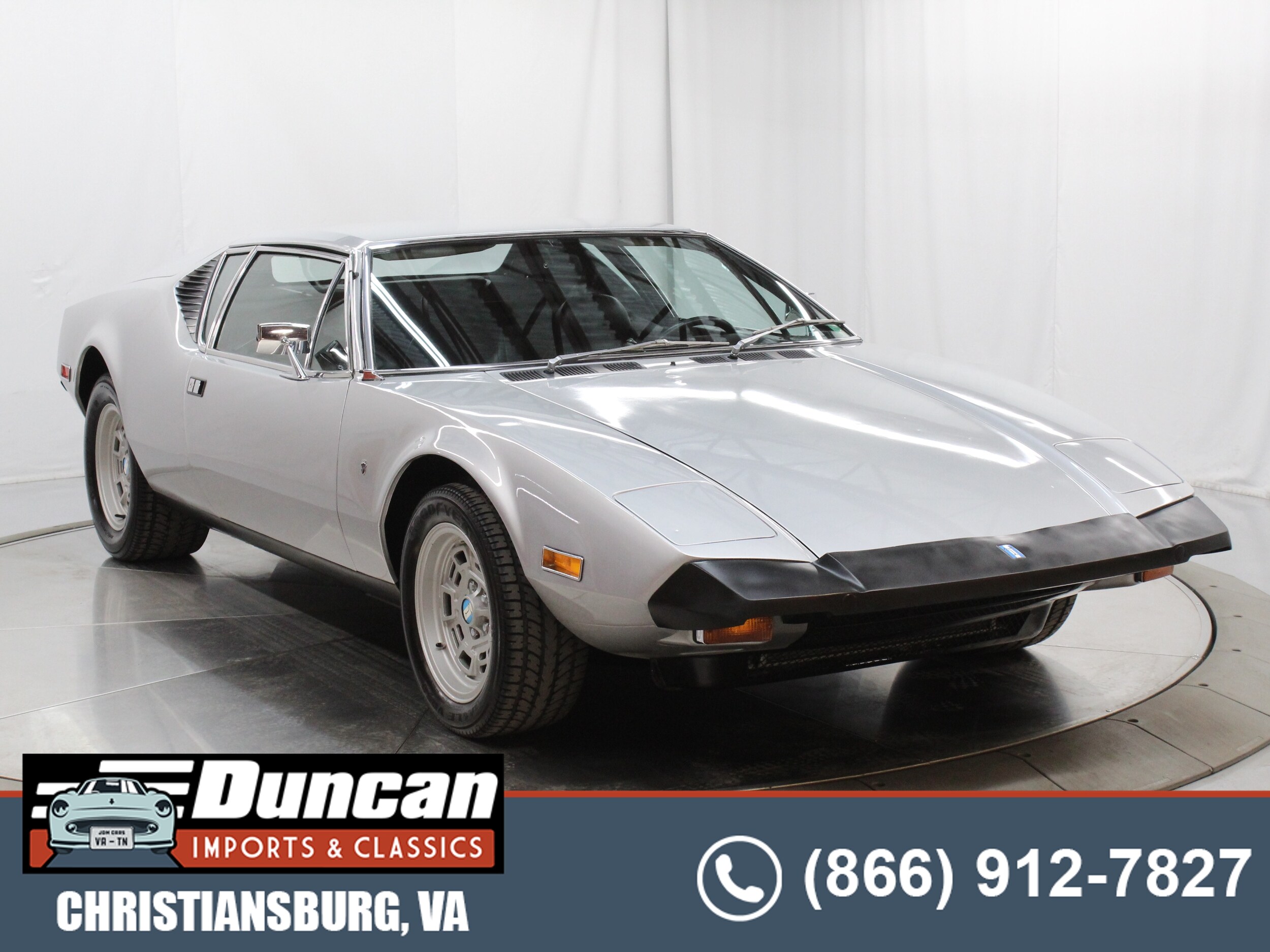 Used 1973 DeTomaso Pantera For Sale at Duncan Imports and Classic Cars ...