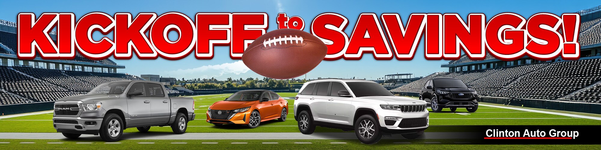 New Vehicle Monthly Specials | Clinton Auto Group