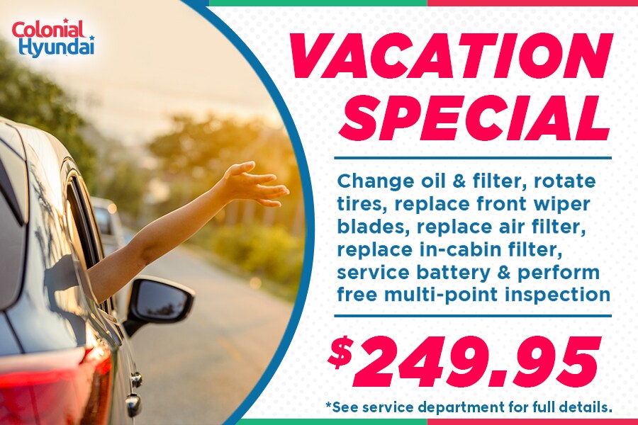 Colonial Hyundai Service Specials | Colonial Hyundai
