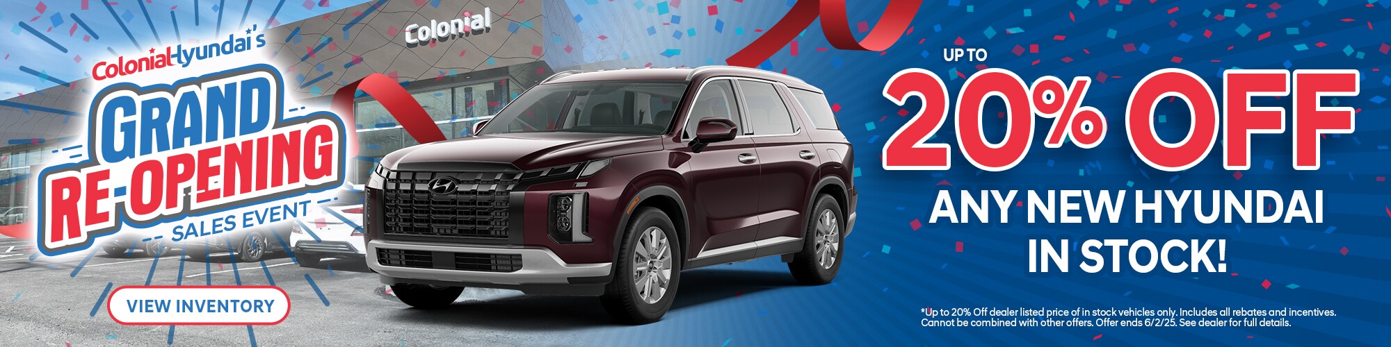 Facebook Specials | Colonial Hyundai