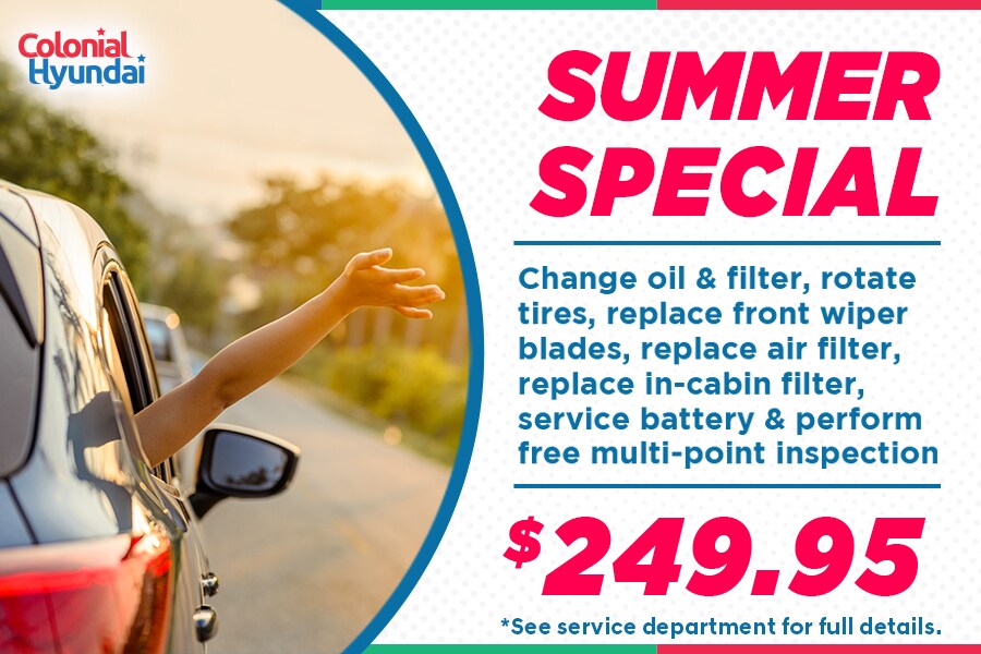 Colonial Hyundai Service Specials | Colonial Hyundai