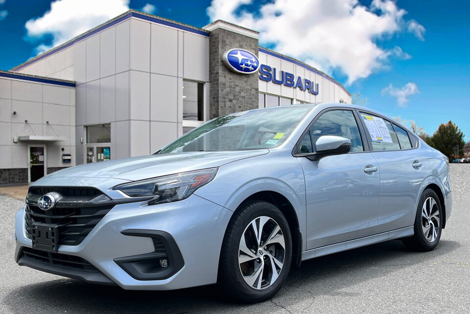 Blue Metallic Subaru Legacy
