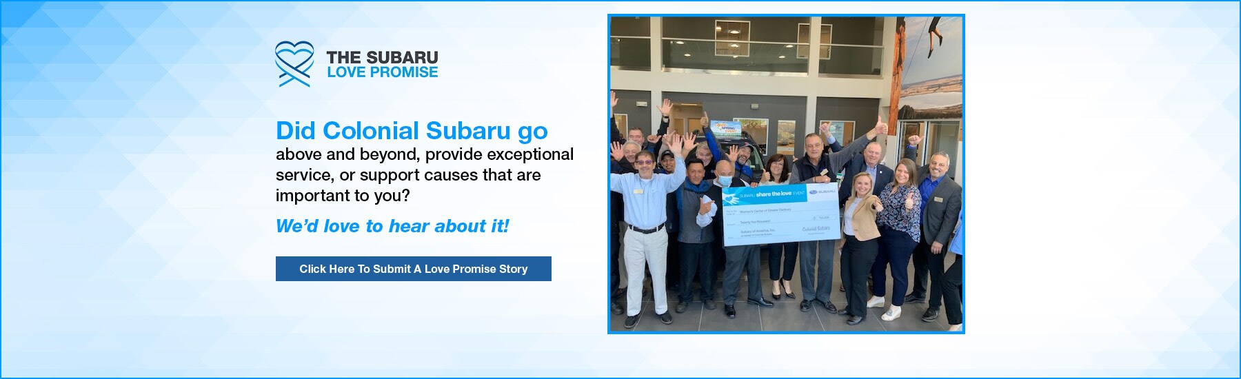 Colonial Subaru | New Subaru & Used Car Dealership in Danbury, Connecticut