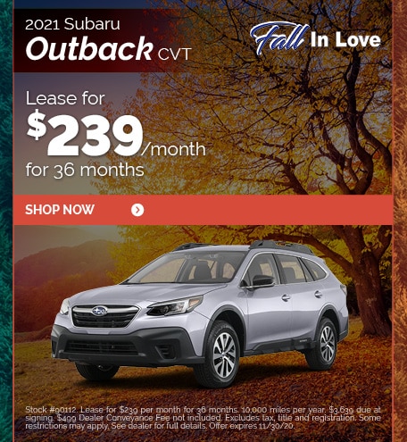 New Vehicle Specials | Colonial Subaru