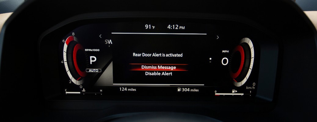 How Does the Nissan Rear Door Alert Work? | Concord Nissan