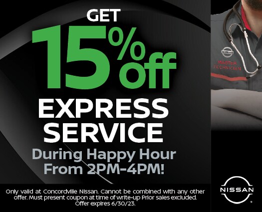 Nissan Service Coupons | Glen Mills PA Dealer | Concordville Nissan