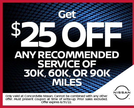 Nissan Service Coupons | Glen Mills PA Dealer | Concordville Nissan