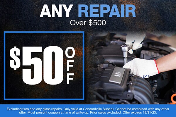 Subaru Service Coupons | Glen Mills PA Dealer | Concordville Subaru