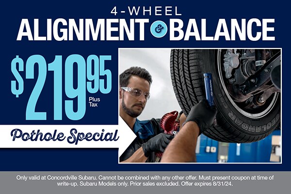 Subaru Service Coupons | Glen Mills PA Dealer | Concordville Subaru
