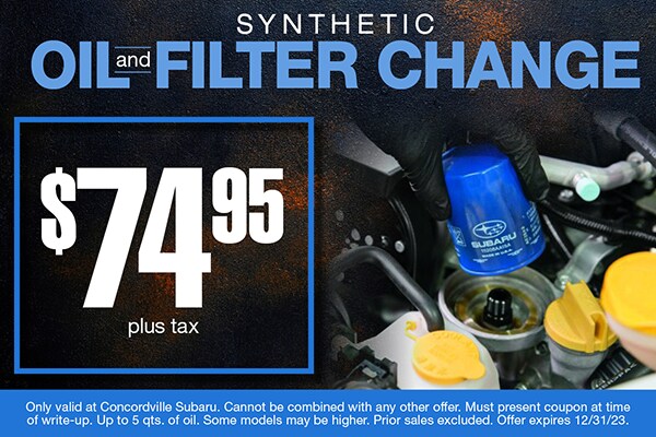 Subaru Service Coupons | Glen Mills PA Dealer | Concordville Subaru