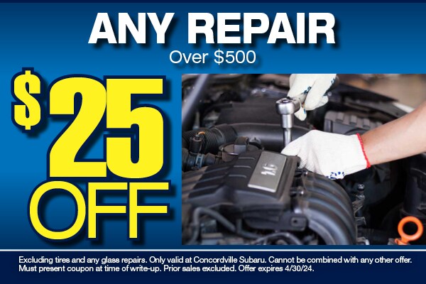 Subaru Service Coupons | Glen Mills PA Dealer | Concordville Subaru