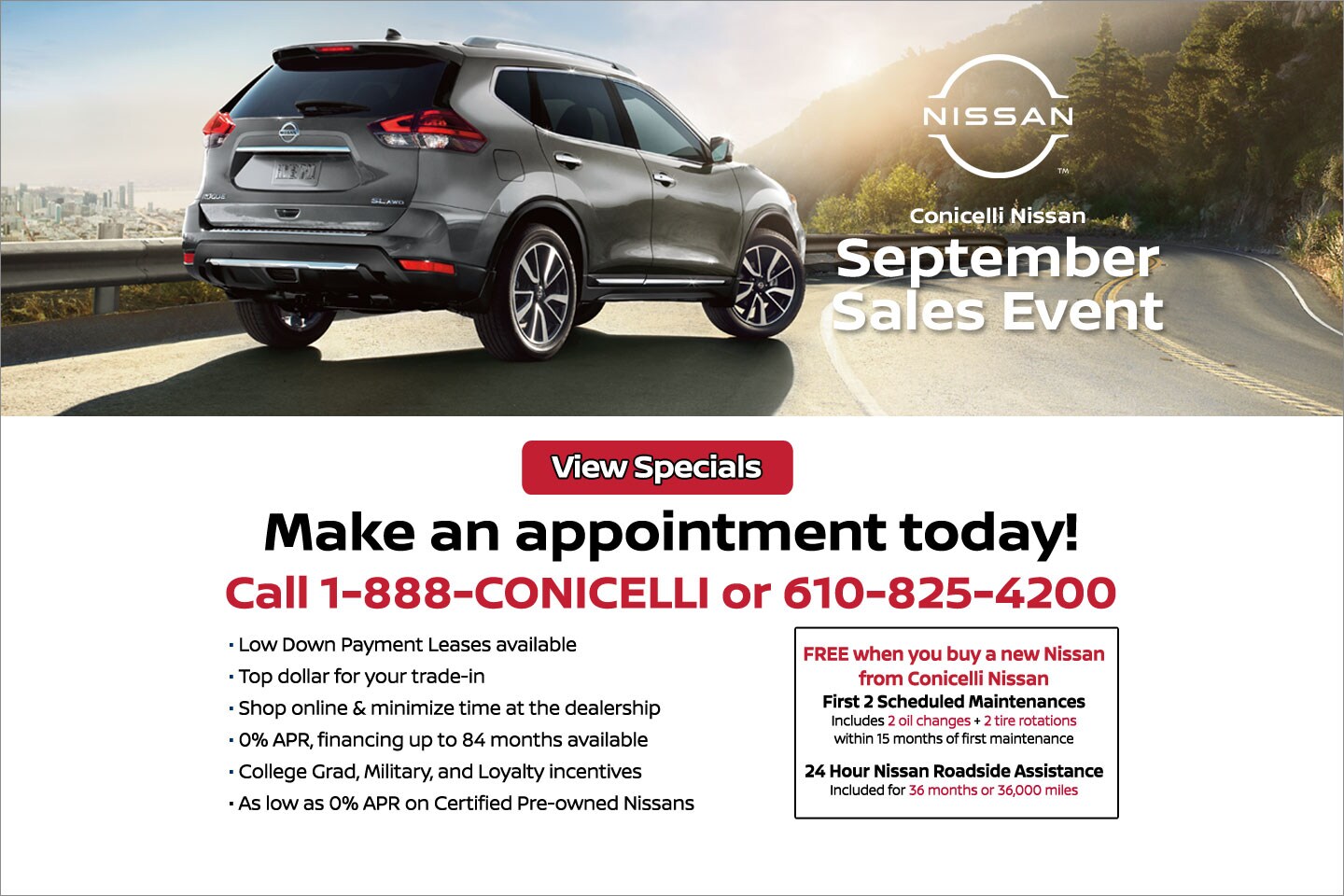 Conicelli Nissan | New & Used Nissan Dealer in Conshohocken, PA