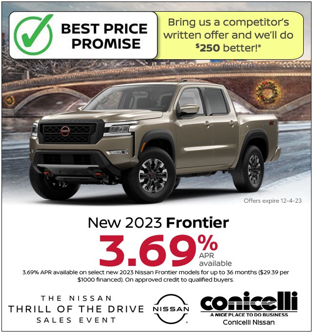 Conicelli Nissan Best Price Promise | Conicelli Nissan