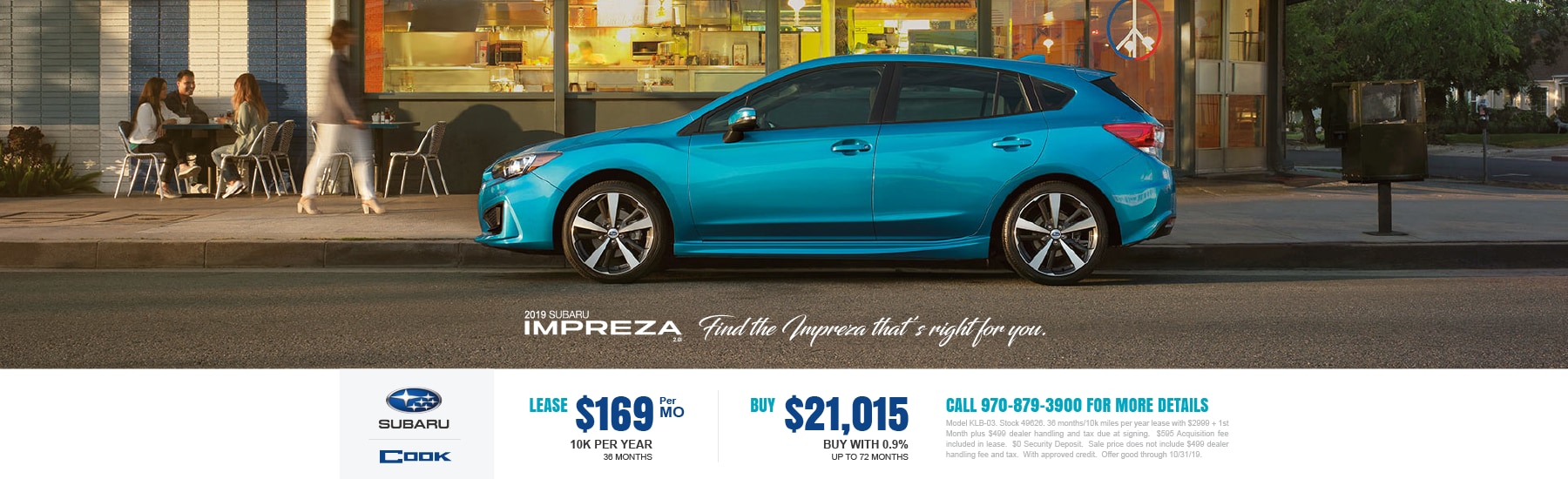 New 2019-2020 Subaru & Used Car Dealer in Steamboat Springs, CO