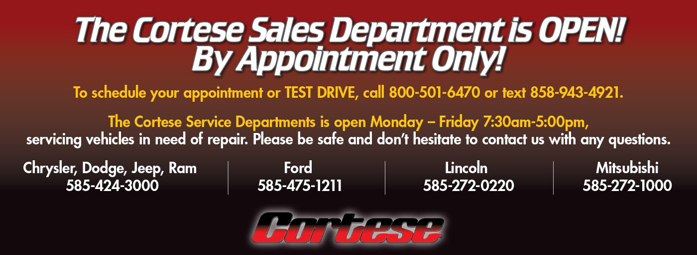 Cortese Auto Group | New Dodge, Jeep, Mitsubishi, Ford, Chrysler ...