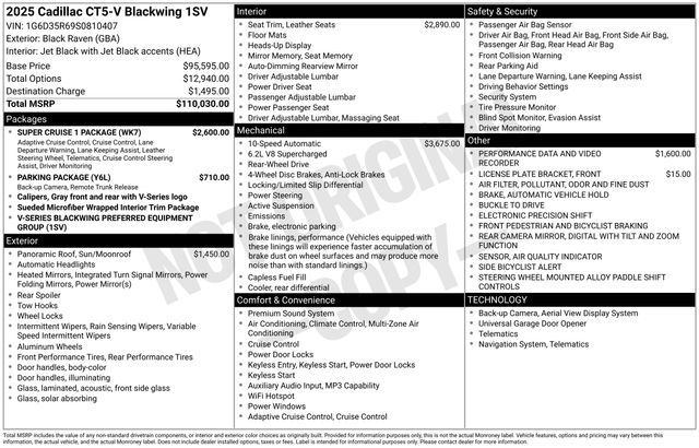 Used 2025 CADILLAC CT5-V For Sale at Corwin Automotive Group | VIN ...