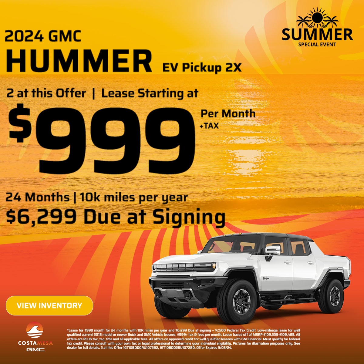 New Vehicle Specials | Costa Mesa GMC