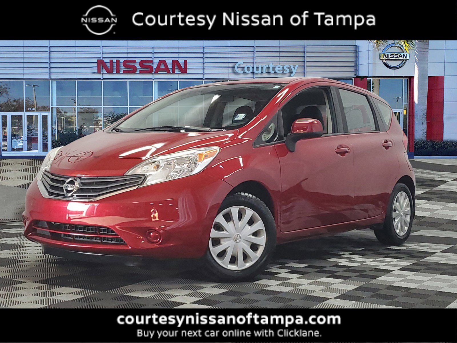 Nissan Versa Note Red