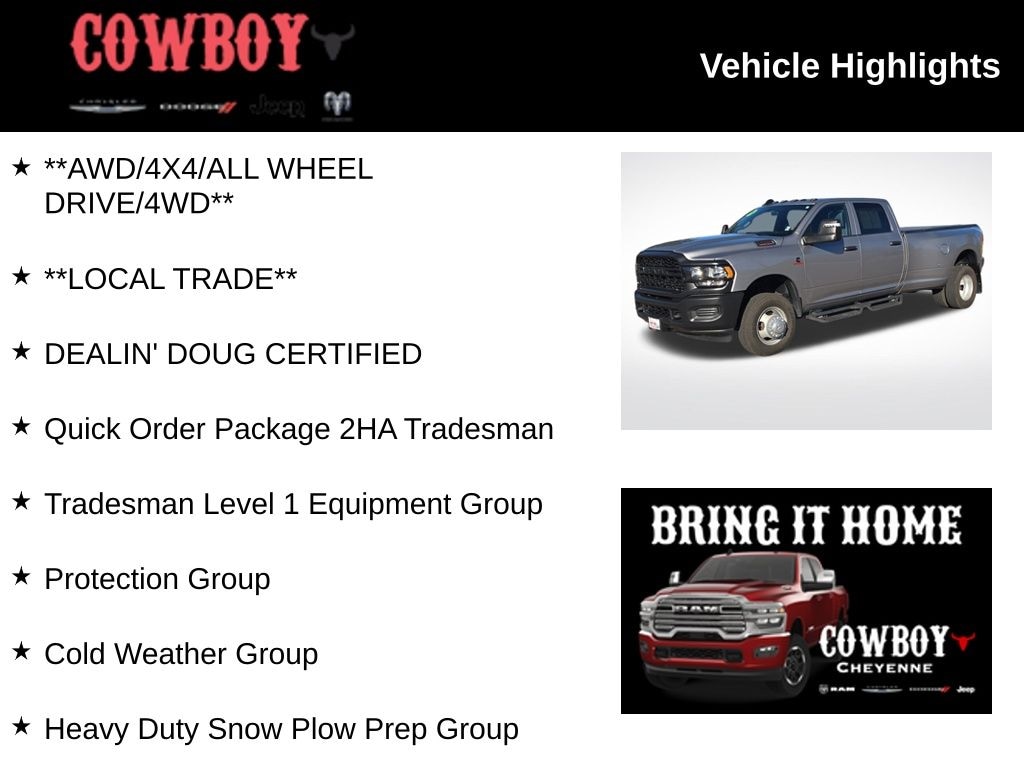 Used 2024 Ram 3500 Tradesman For Sale | Fort Collins CO