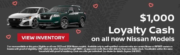 Monthly Specials | Crest Nissan