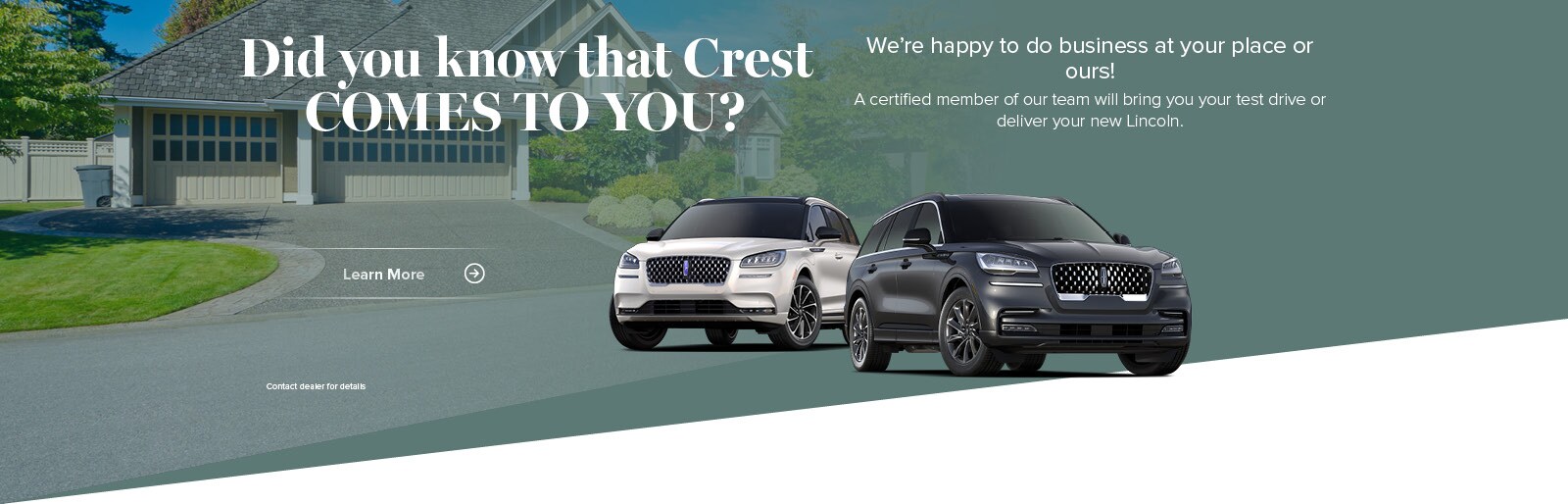 New Lincoln and Used Car Dealership | Crest Lincoln of Woodbridge
