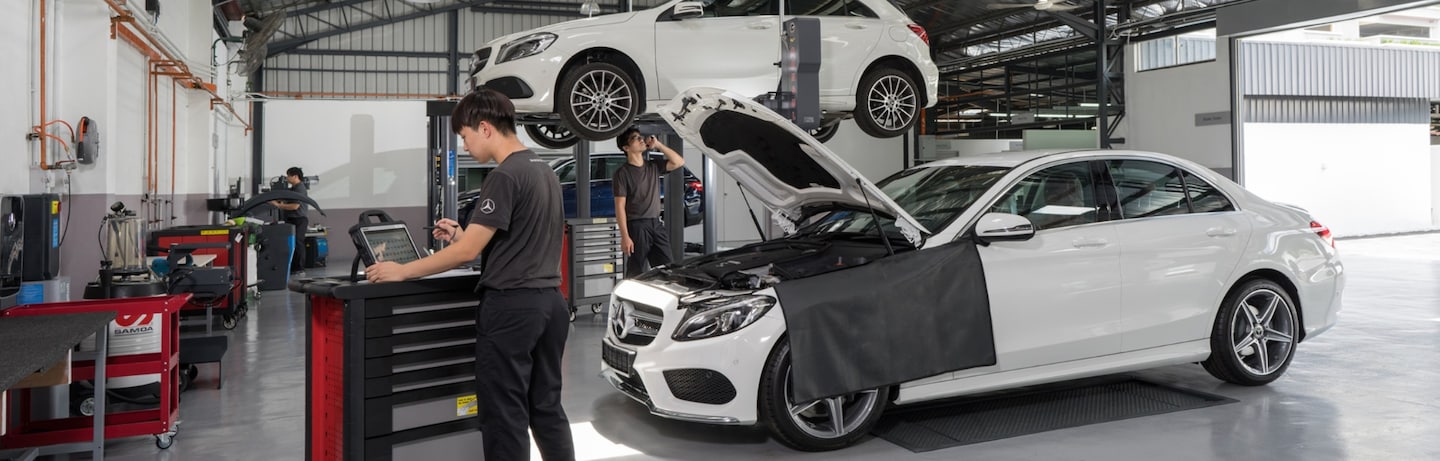 Mercedes Benz Service A & Service B | Savannah GA | Hilton Head SC