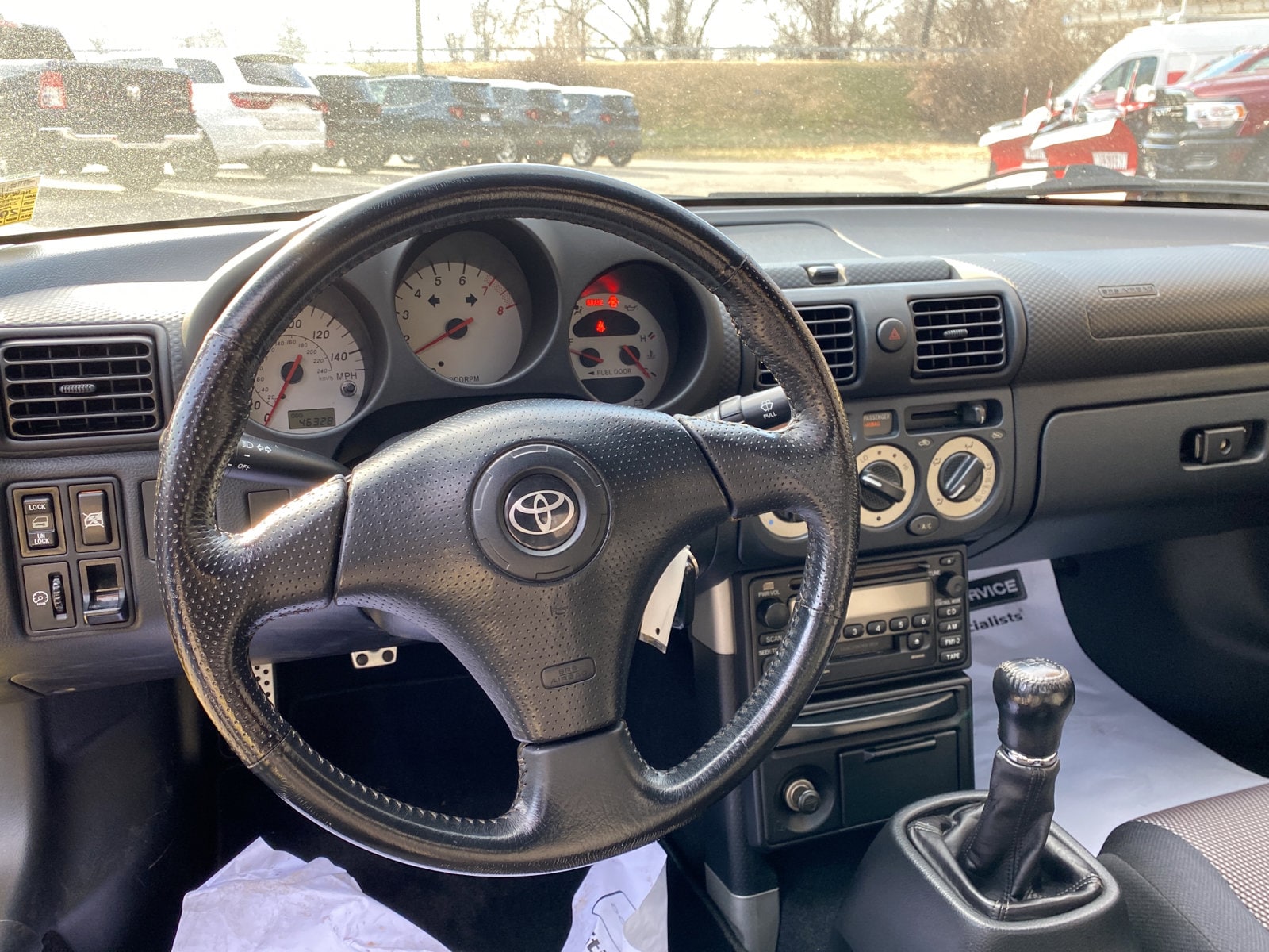 Toyota Mr2 Spyder Interior