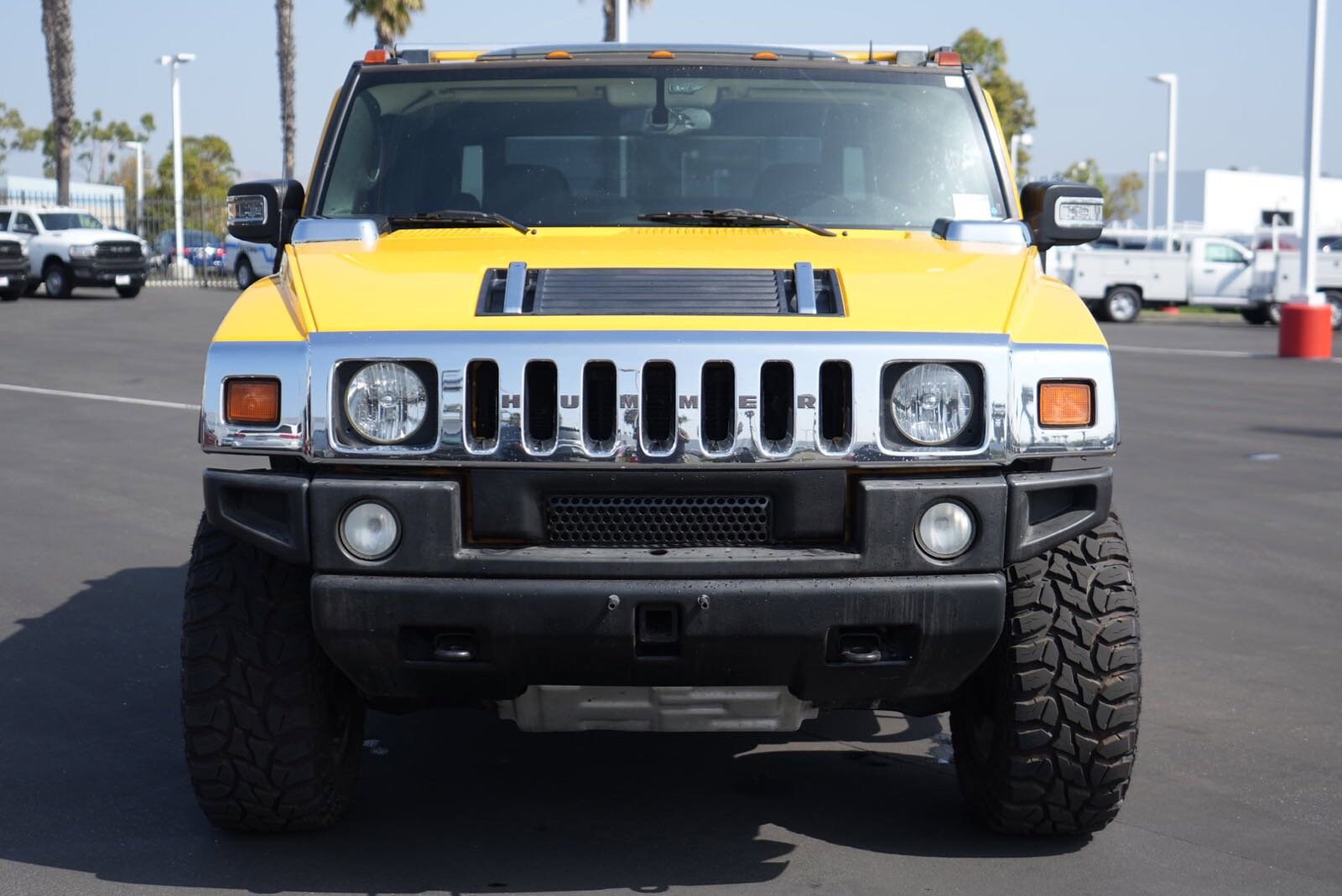 Hummer H3 Yellow Lifted