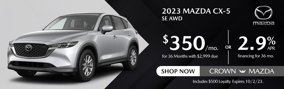 New Vehicle Specials | Crown Mazda