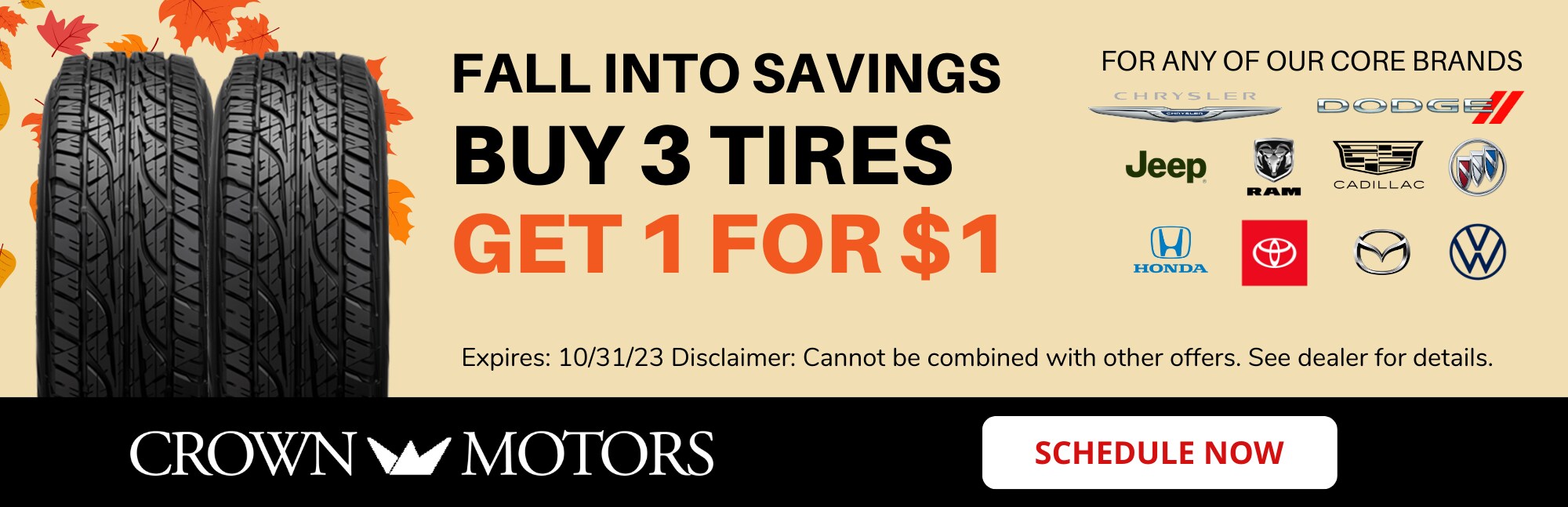 Crown Motors Service Specials | Crown Motors Of Holland