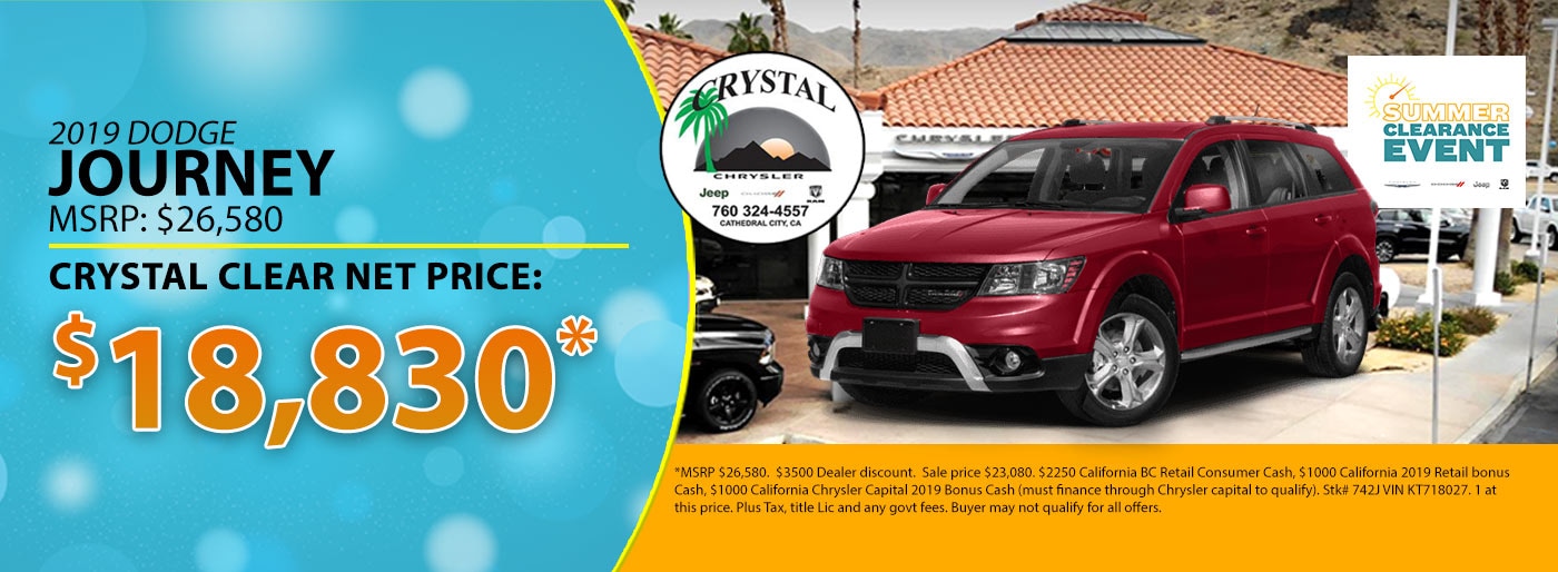 Crystal Chrysler Dodge Jeep Ram | Cathedral City, CA