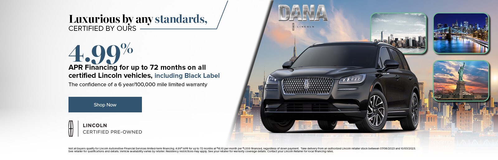 New Used Lincoln Cars SUVS Trucks in Staten Island | Dana Lincoln ...