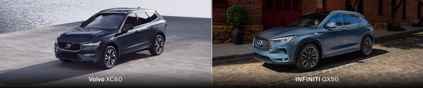 Volvo XC60 Vs. INFINITI QX50: 2024 Comparison