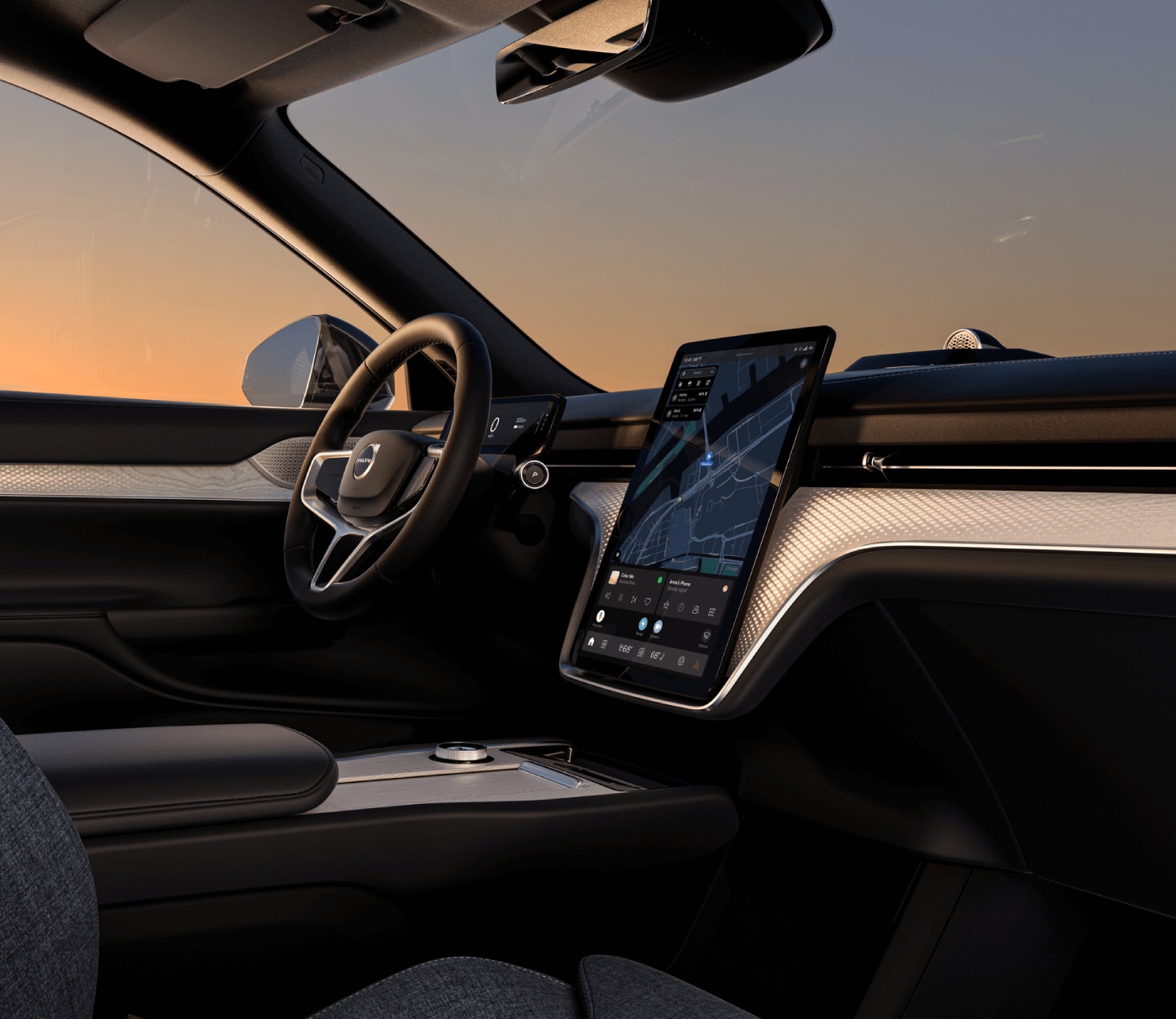 Volvo EX90 All-Electric SUV Interior: Options & Review