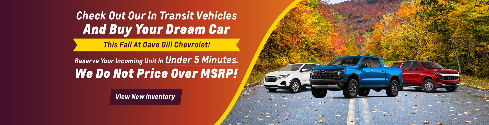 Dave Gill Chevrolet | New and Used Chevrolet Vehicles For Sale in ...