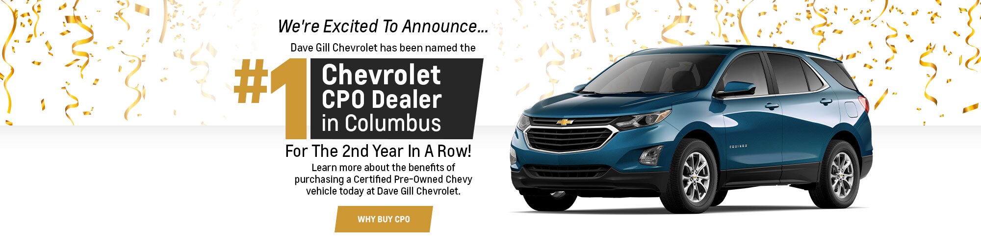 Dave Gill Chevrolet | New & Used Auto Dealer in Whitehall, OH