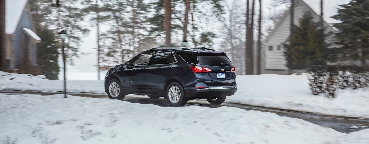 Chevy Equinox In The Snownull