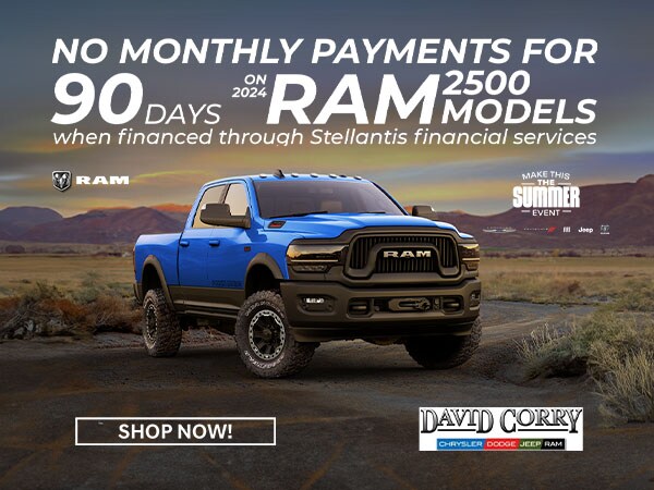 New Chrysler Dodge Jeep RAM Finance & Lease Deals in Corry, PA | David ...