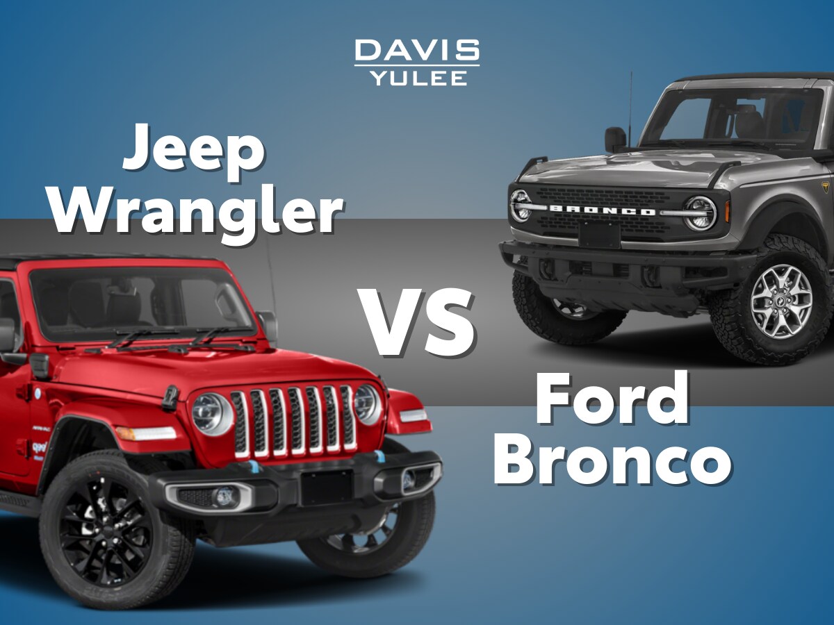 Jeep Wrangler vs Ford Bronco | Model Comparison | Davis CDJR in Yulee, FL