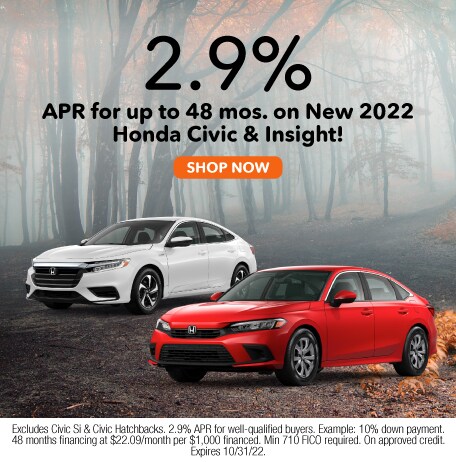 New Honda Lease Specials in Oxnard, CA | DCH Honda of Oxnard