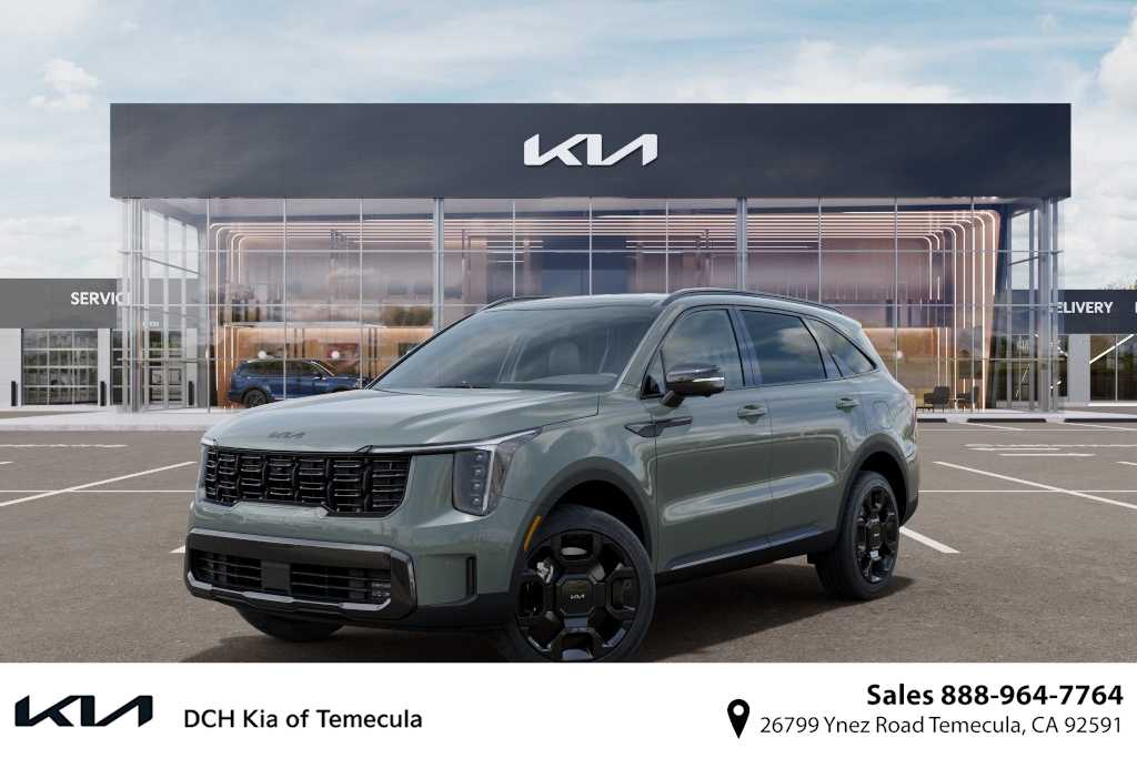 New 2026 Kia Sorento Hybrid X-Line SX Prestige SUV Cityscape Green For ...
