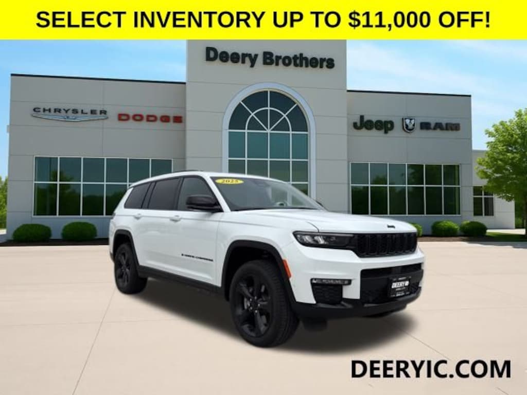 New 2025 Jeep Grand Cherokee L LIMITED 4X4 For Sale in Iowa City, IA ...