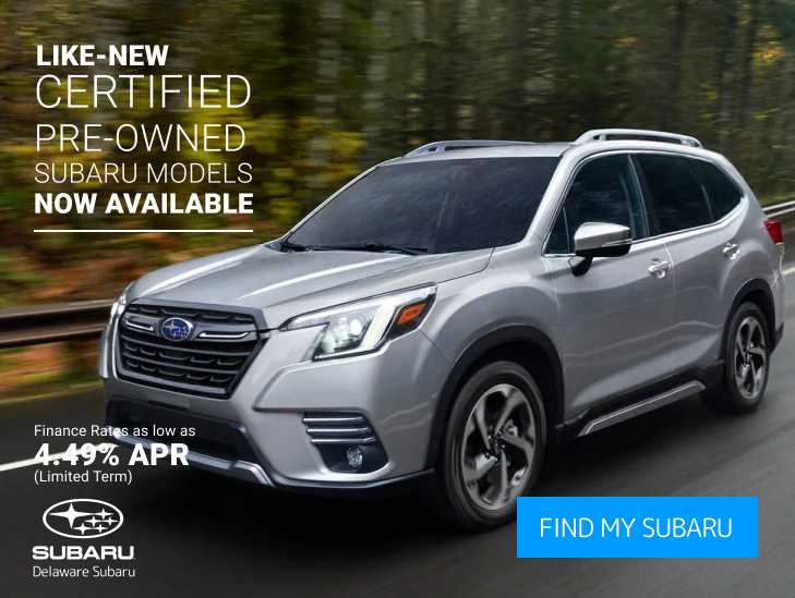 Find New Subaru Lease Deals & Specials | Delaware Subaru Dealership