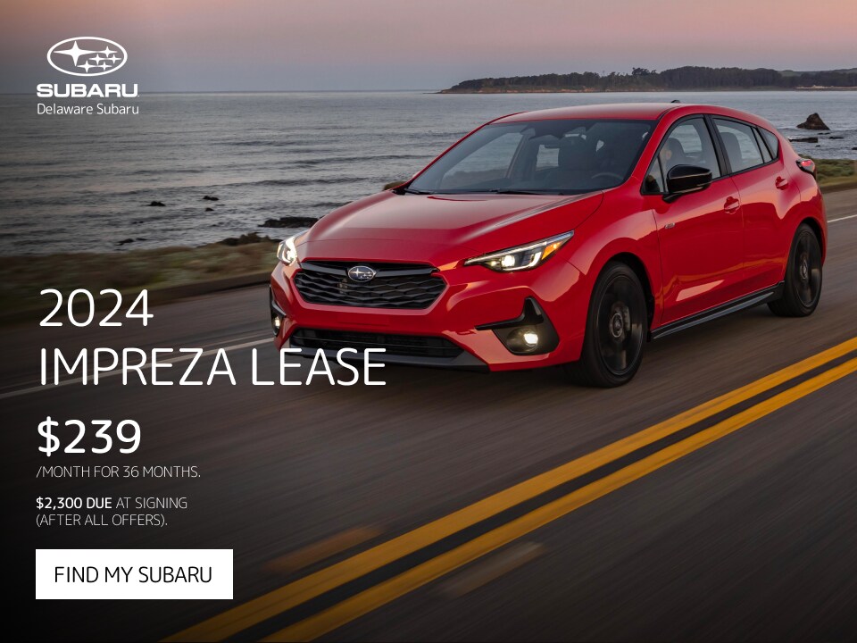 Find New Subaru Lease Deals & Specials | Delaware Subaru