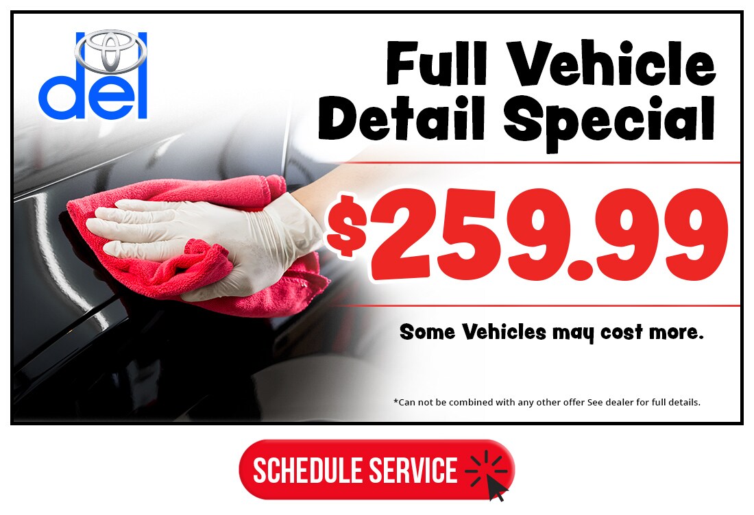 Toyota Service Specials in Thorndale PA | Del Toyota