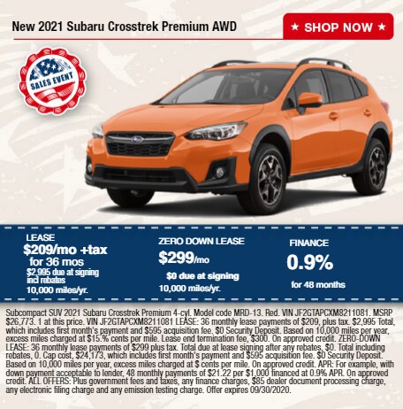 New Subaru Specials | Diablo Subaru of Walnut Creek
