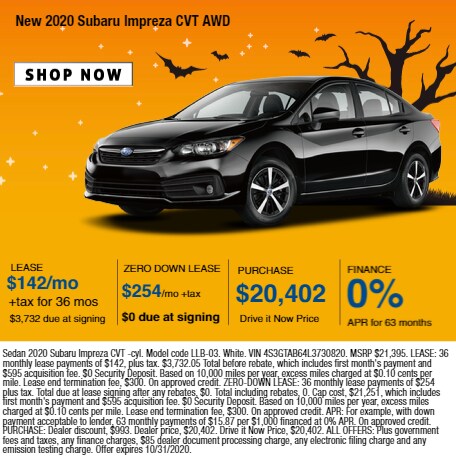 New Subaru Specials | Diablo Subaru of Walnut Creek