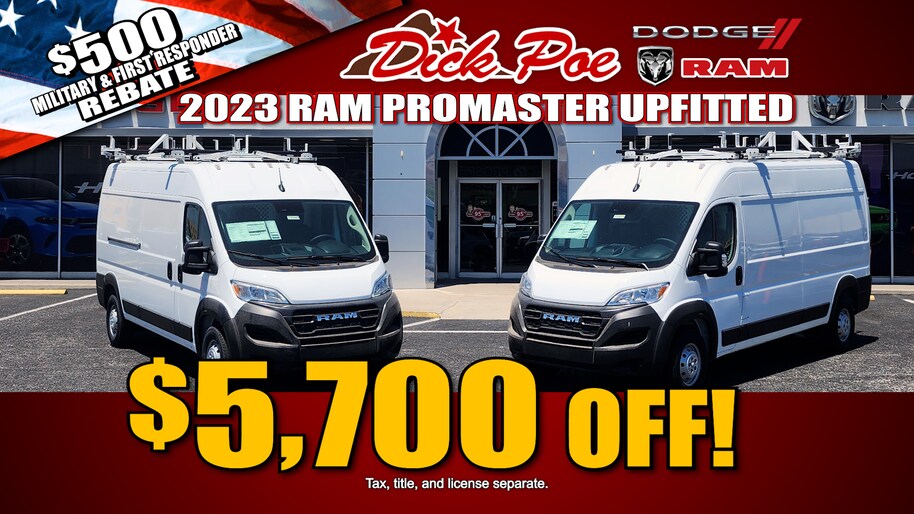 New Dodge, RAM Truck & Used Car Dealer in El Paso | Dick Poe Dodge