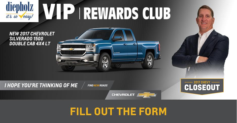 VIP Rewards Club | Diepholz Chevrolet Buick GMC